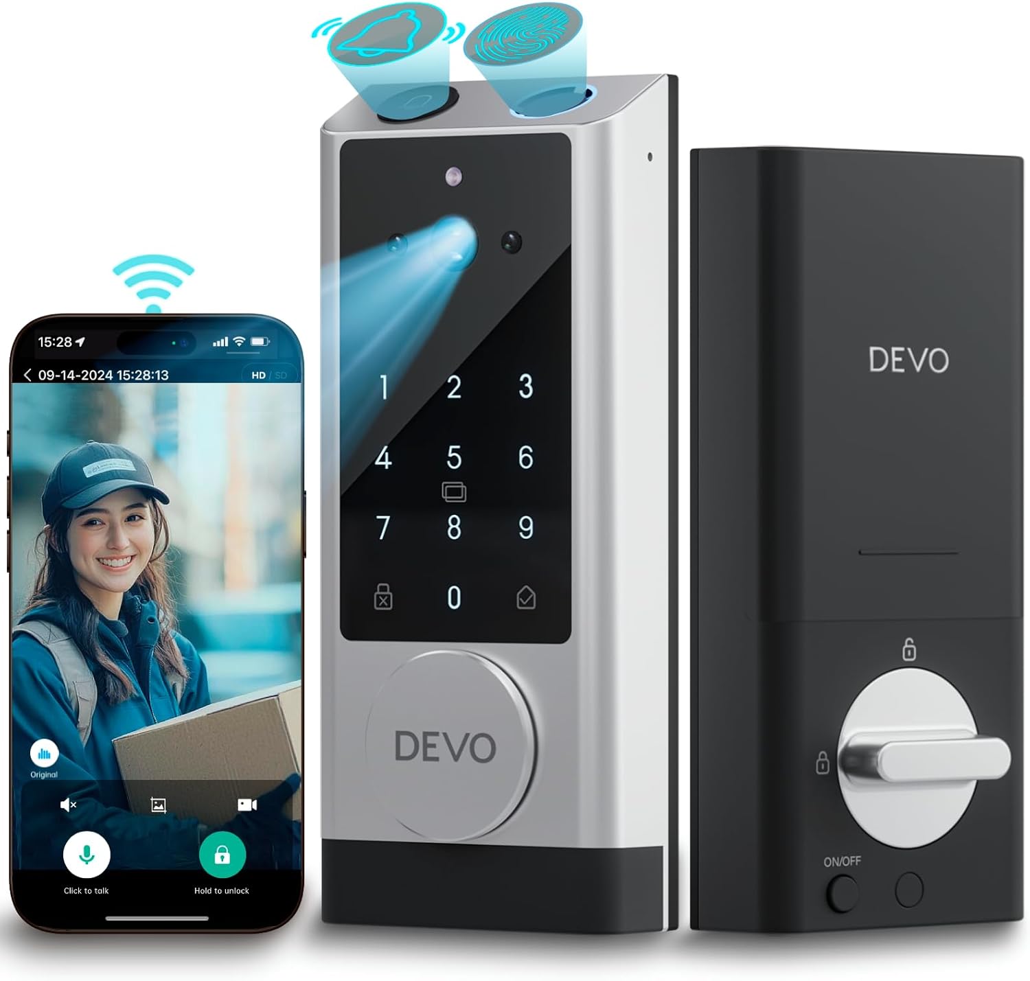 Devo G1 Smart Lock: 6-in-1 Security Solution – GearMustHave