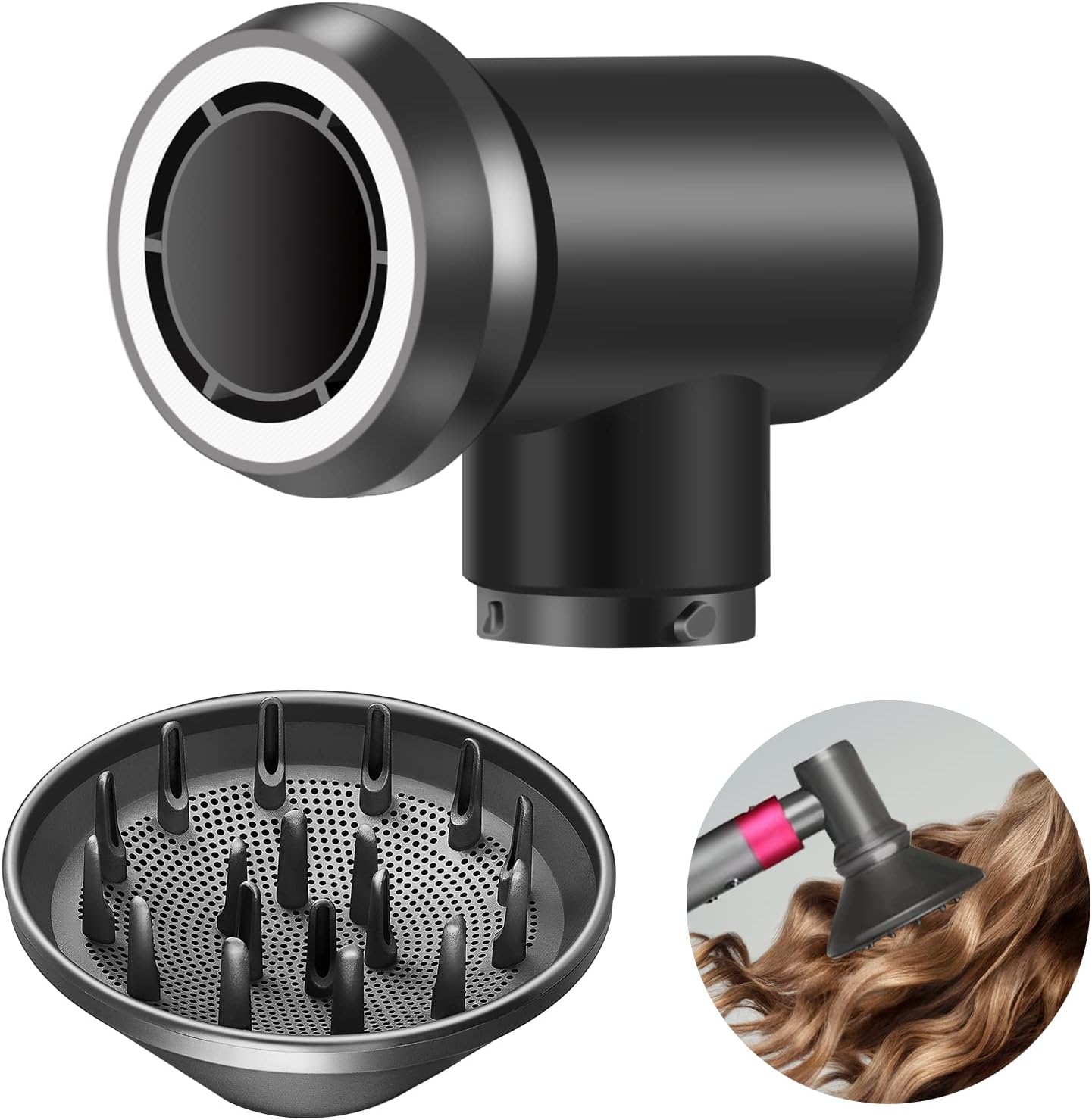 Dyson Airwrap Diffuser & Adaptor Set - Transform Styler – GearMustHave