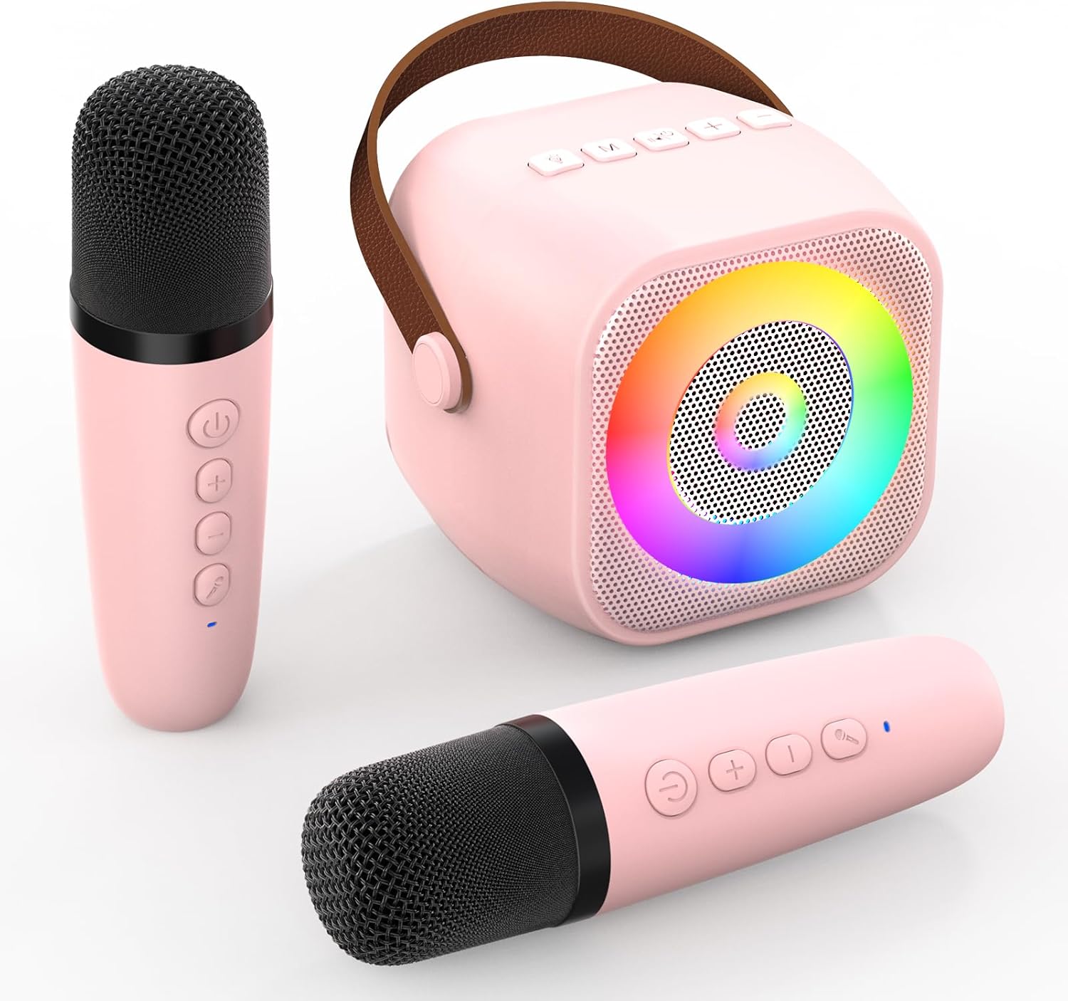 Overview - Portable Bluetooth Karaoke Speaker with 2 Mics - Fun for Al – GearMustHave