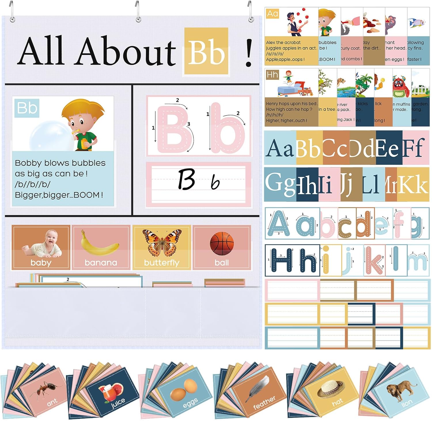 All About Letter Pocket Chart for Engaging Learning Activities ...