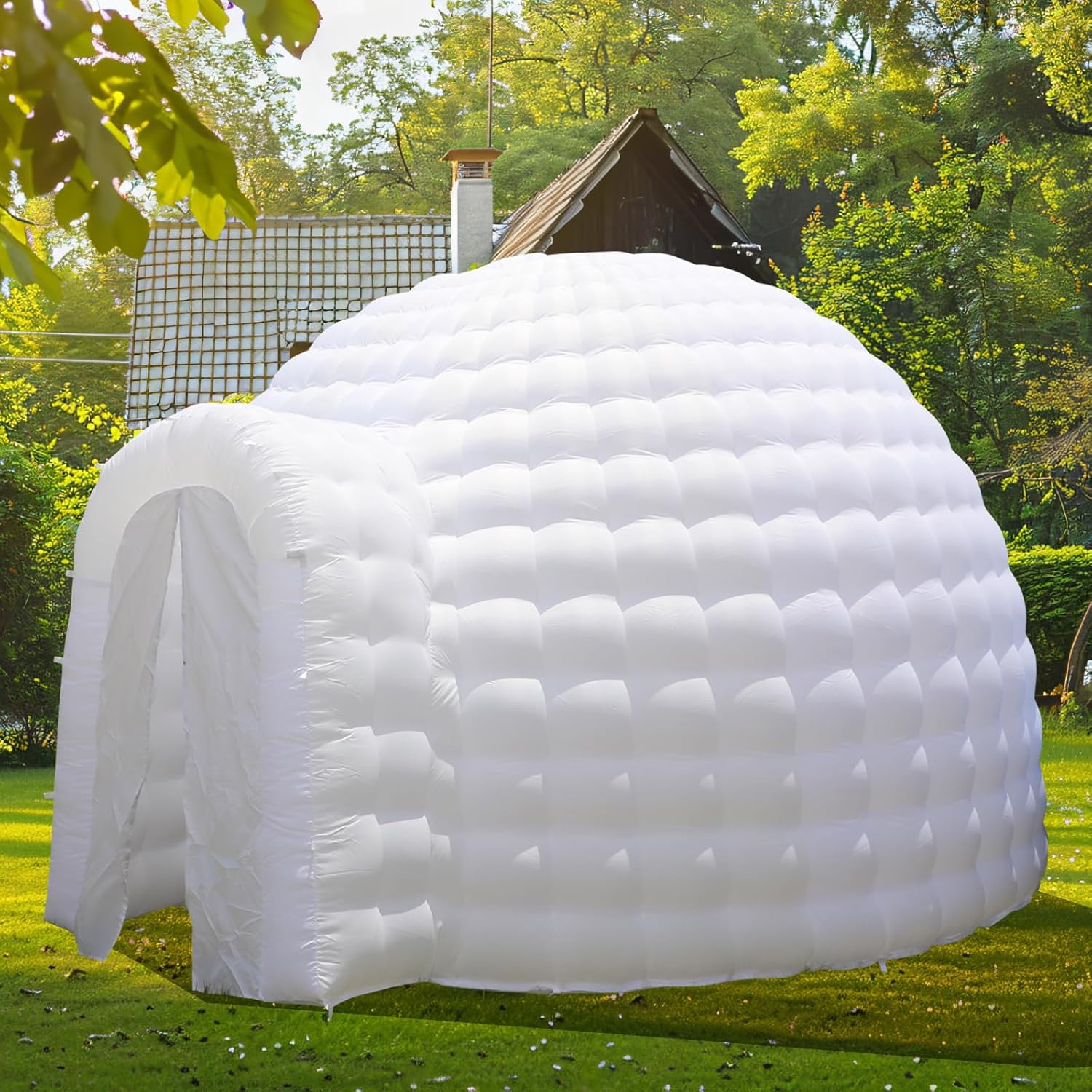 Inflatable Igloo Dome Event Tent: Easy Setup & Illumination – GearMustHave
