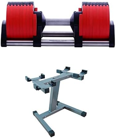 Boost Strength with 80 LB Red BodyTech Dumbbell Set – GearMustHave