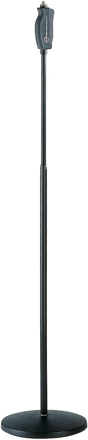 K&M One-Handed Mic Stand: Easy Clutch, Pro Grade, Made In Germany ...
