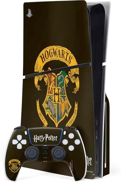 Official Harry Potter PS5 Slim Skin - Hogwarts Crest – GearMustHave
