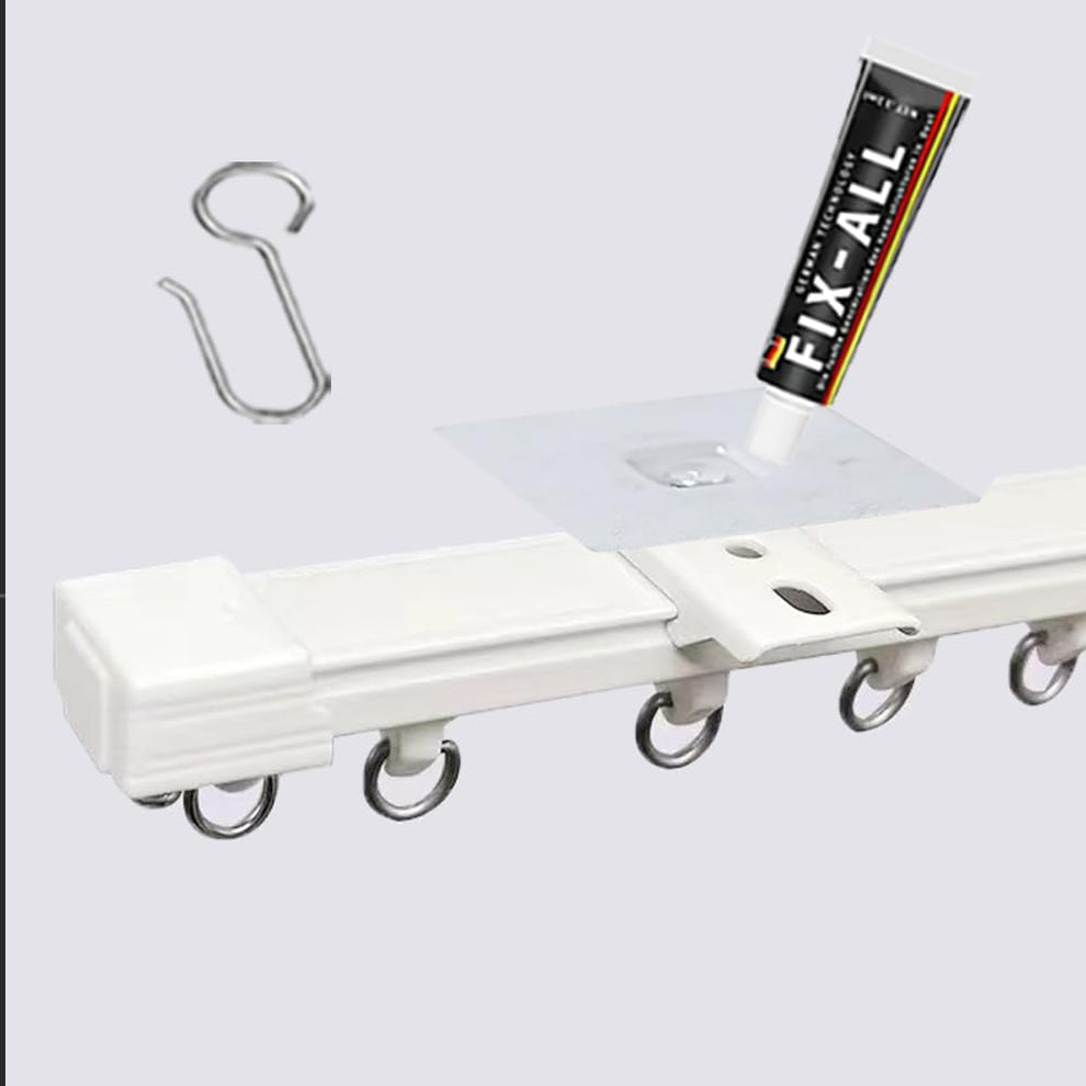 Heavy Duty Adhesive Curtain Track - Ultimate Privacy Solution ...