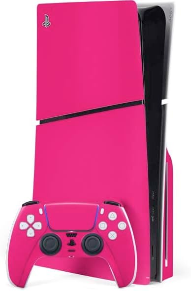 PS5 Slim Disk Bundle HOT Pink Skin - Stylish Upgrade! – GearMustHave