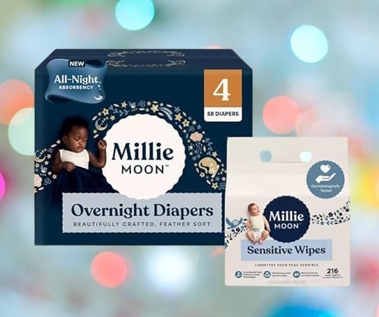 Millie Moon Overnight Diapers: Gentle Protection Bundle – GearMustHave