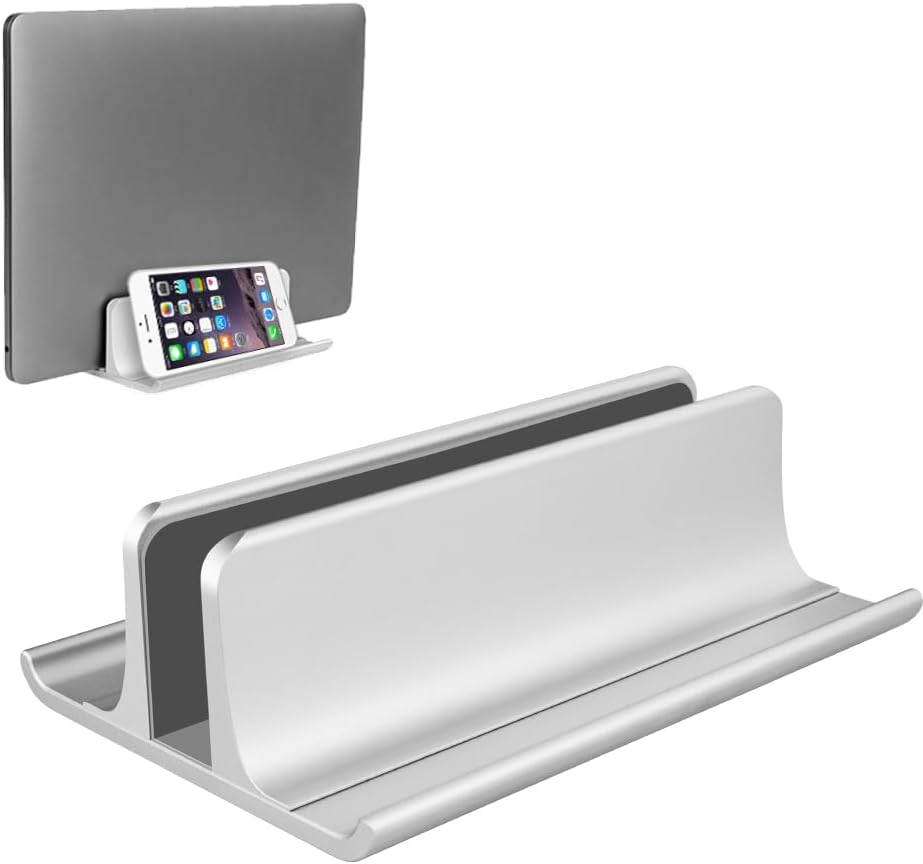 Vaydeer Vertical Laptop Stand: Space-Saving Desk Organizer – GearMustHave