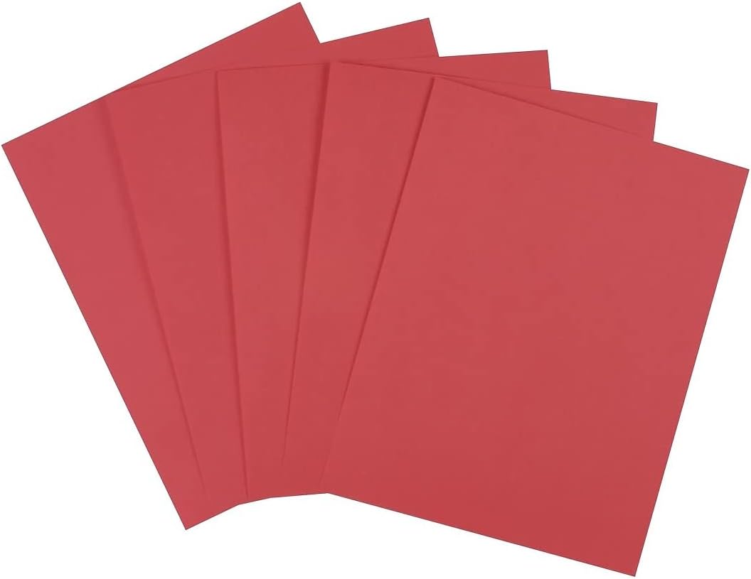 Vibrant Red 24 lb. Colored Paper - 500 Sheets – GearMustHave