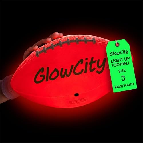 GlowCity Light-Up LED Football - Night Fun Essential! – GearMustHave