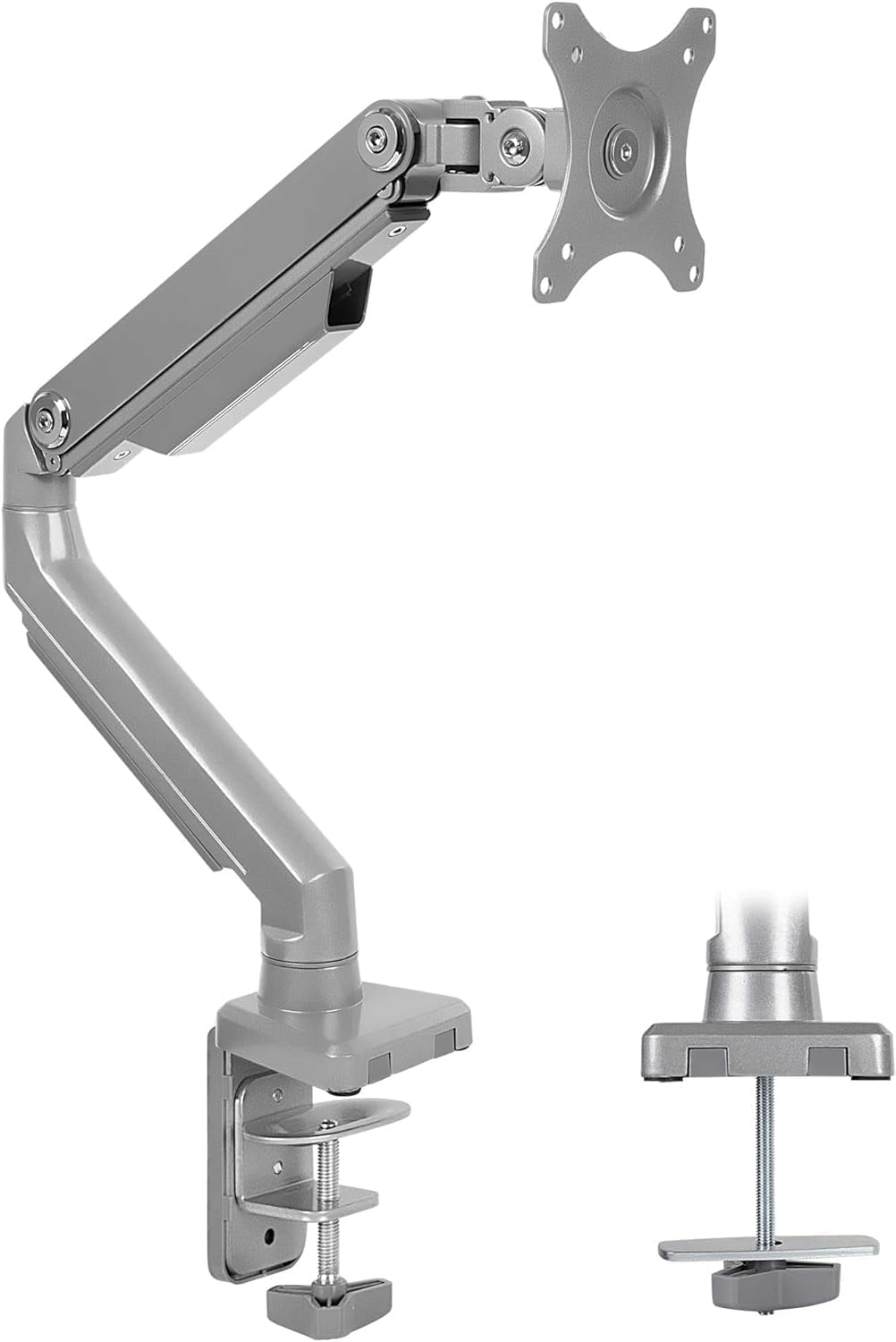 Mount-It! Full Motion Monitor Arm | Height Adjustable Desk Stand ...