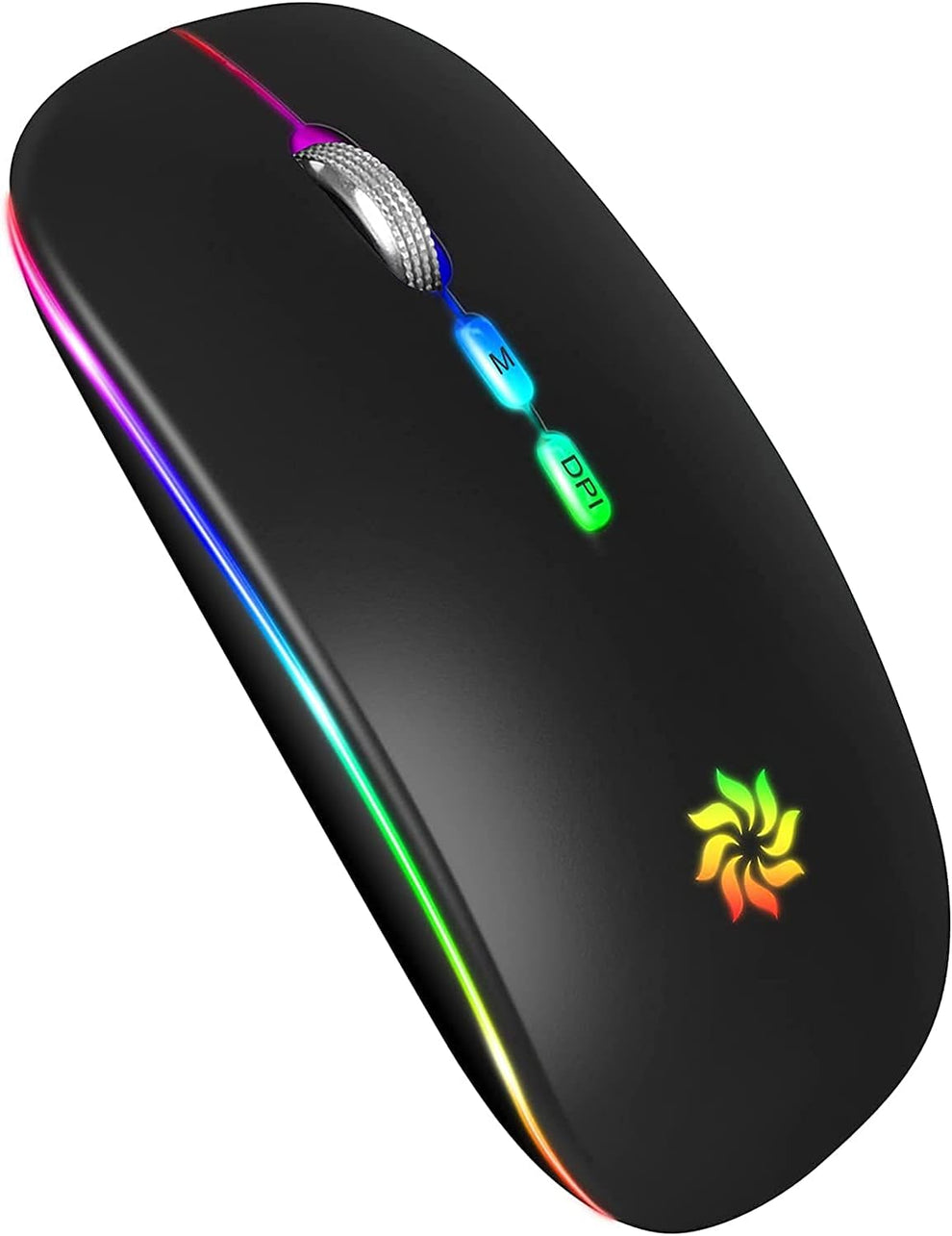 Silent & Slim Rechargeable Mouse | KBCASE LED – GearMustHave
