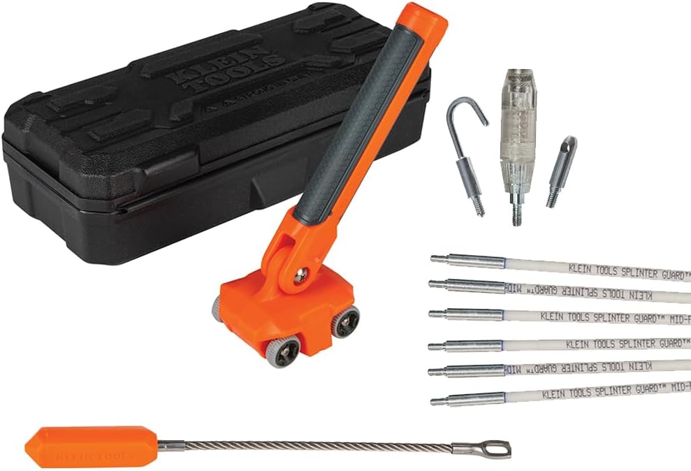 Klein Tools Wire Puller Kit: Effortless Wiring With Glow Fish Rod ...