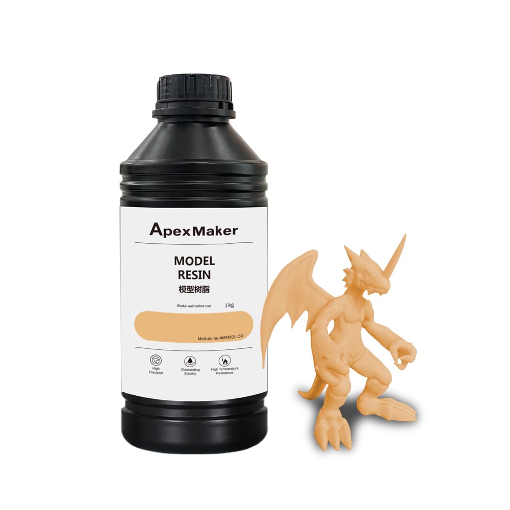 High Precision Orange Resin for 3D Printers - ApexMaker – GearMustHave