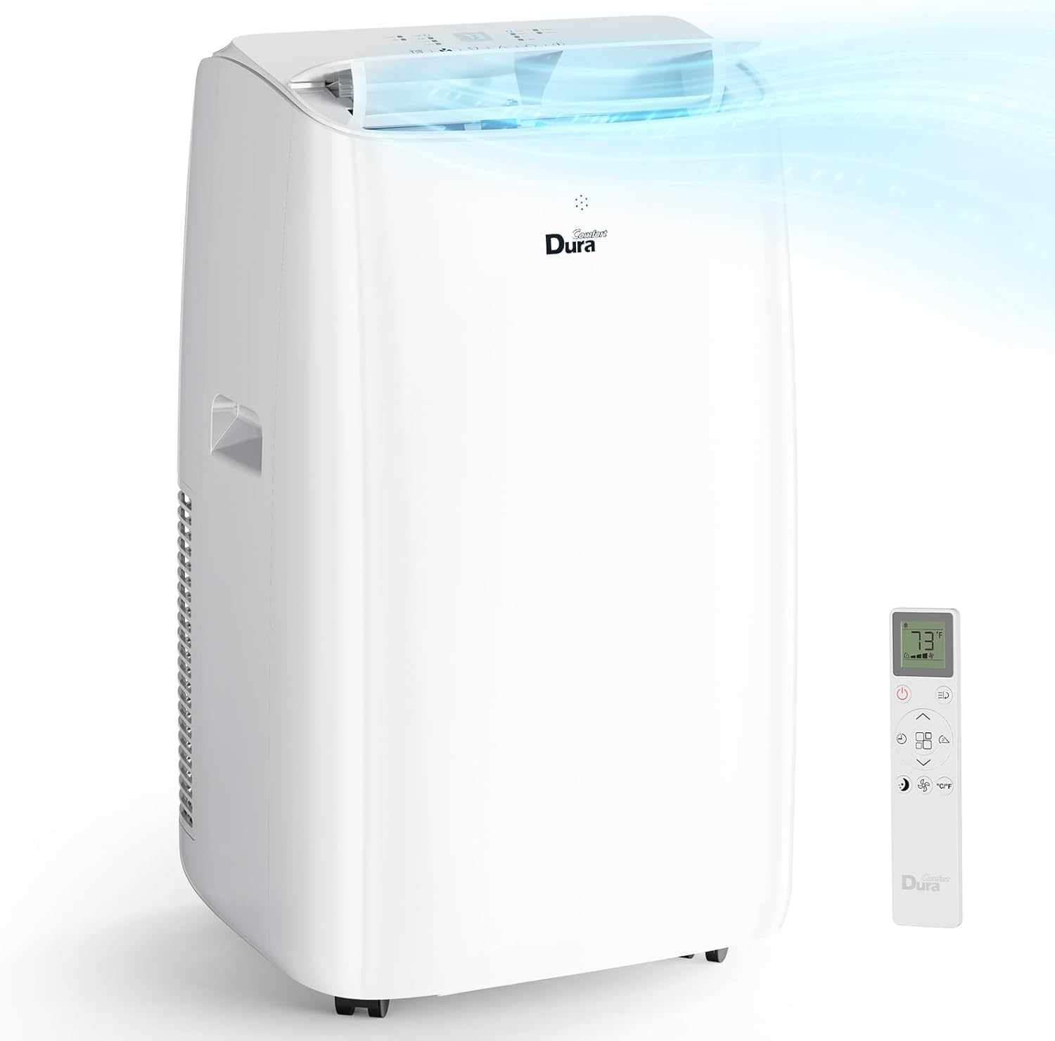 Powerful 14000 BTU Portable AC - Cool & Dehumidify 450 Sq.Ft Room ...