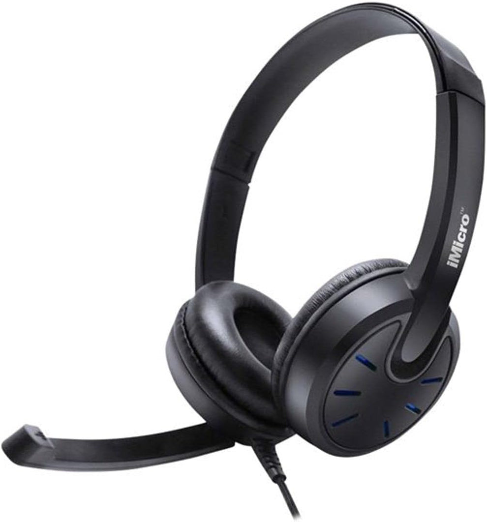 iMicro Dual Headset: Noise Cancelling & Volume Control – GearMustHave