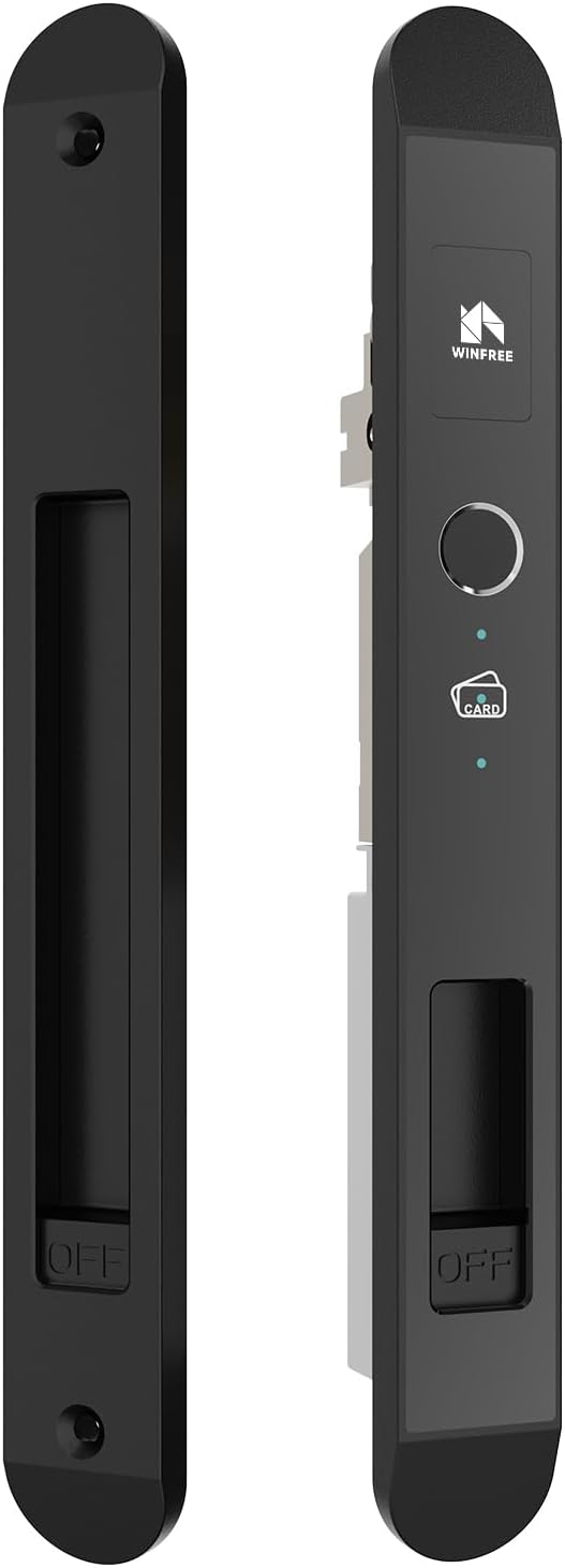 WINFREE Narrow Smart Lock: Keyless, Fingerprint, Remote Control ...