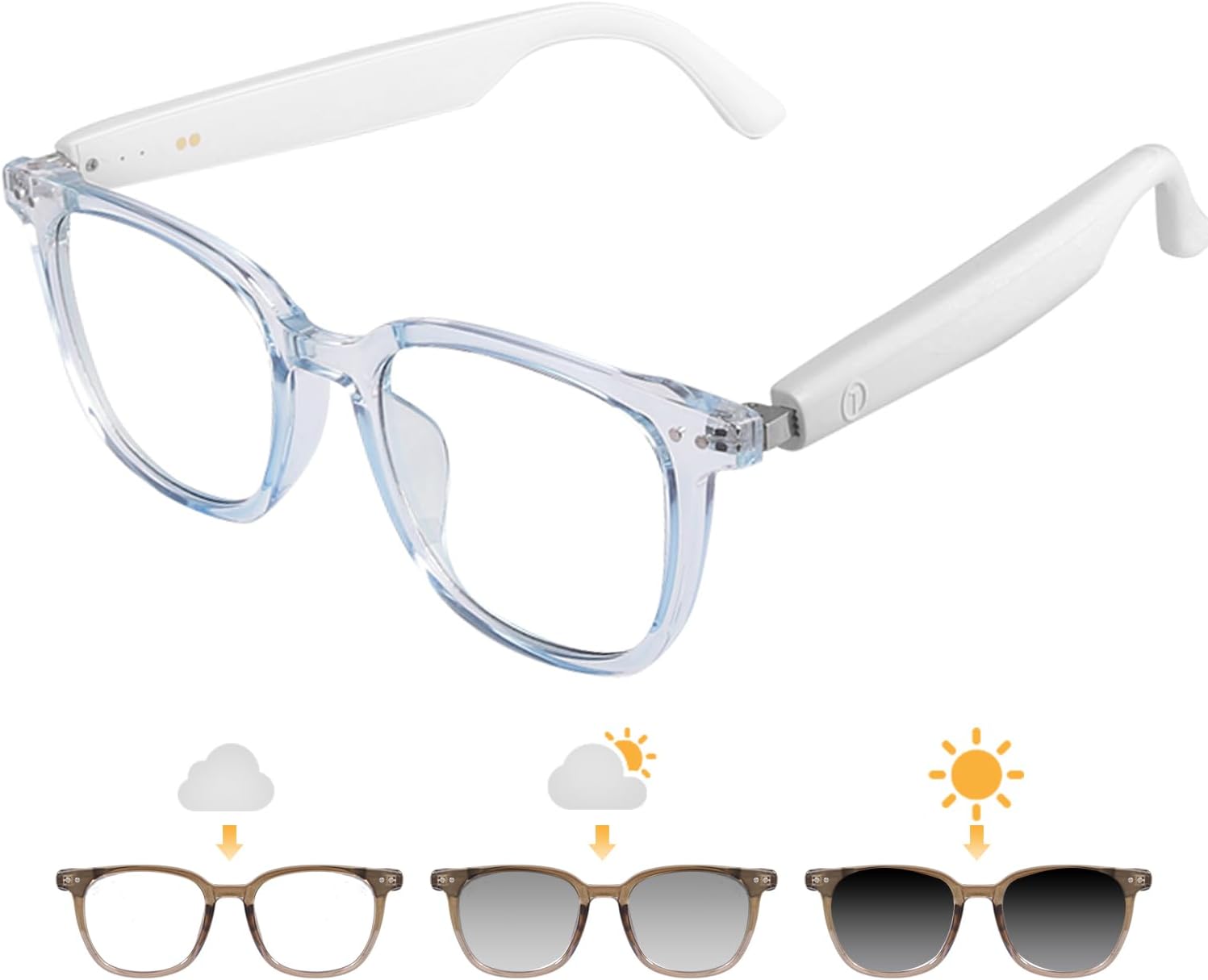 Smart Bluetooth Glasses: Open Ear Sound, Polarized Lenses – GearMustHave