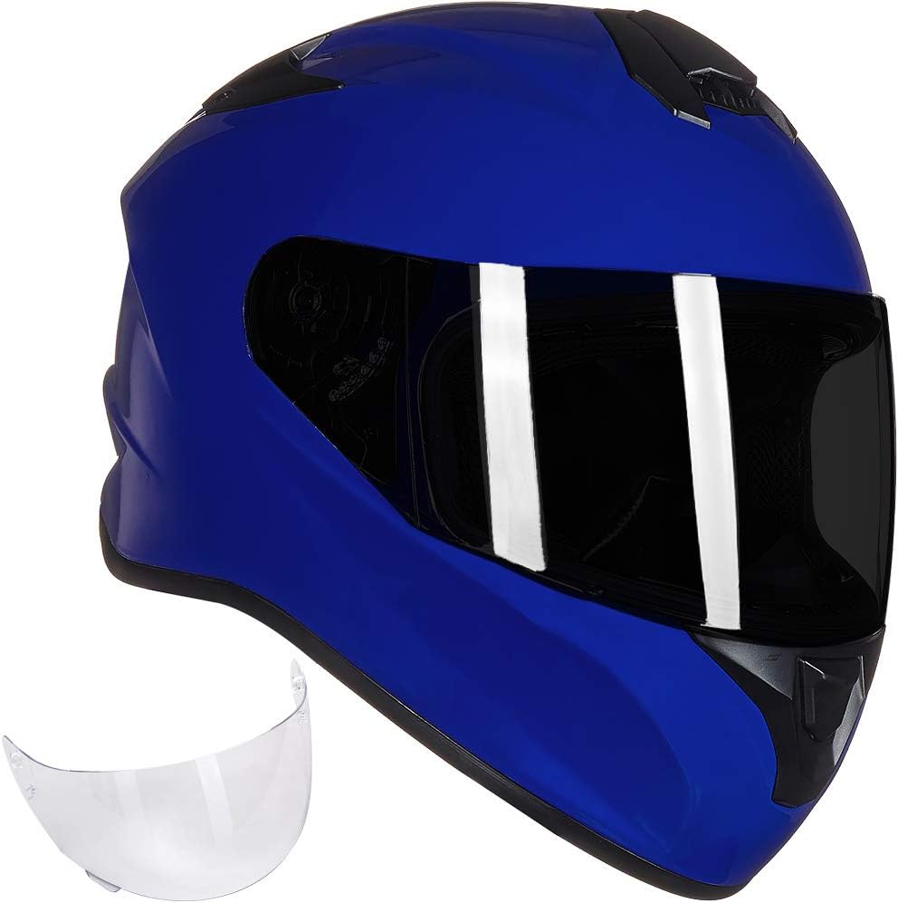 ILM Full Face Motorcycle Helmet - Enlarged Air Vents for Ultimate Comf ...