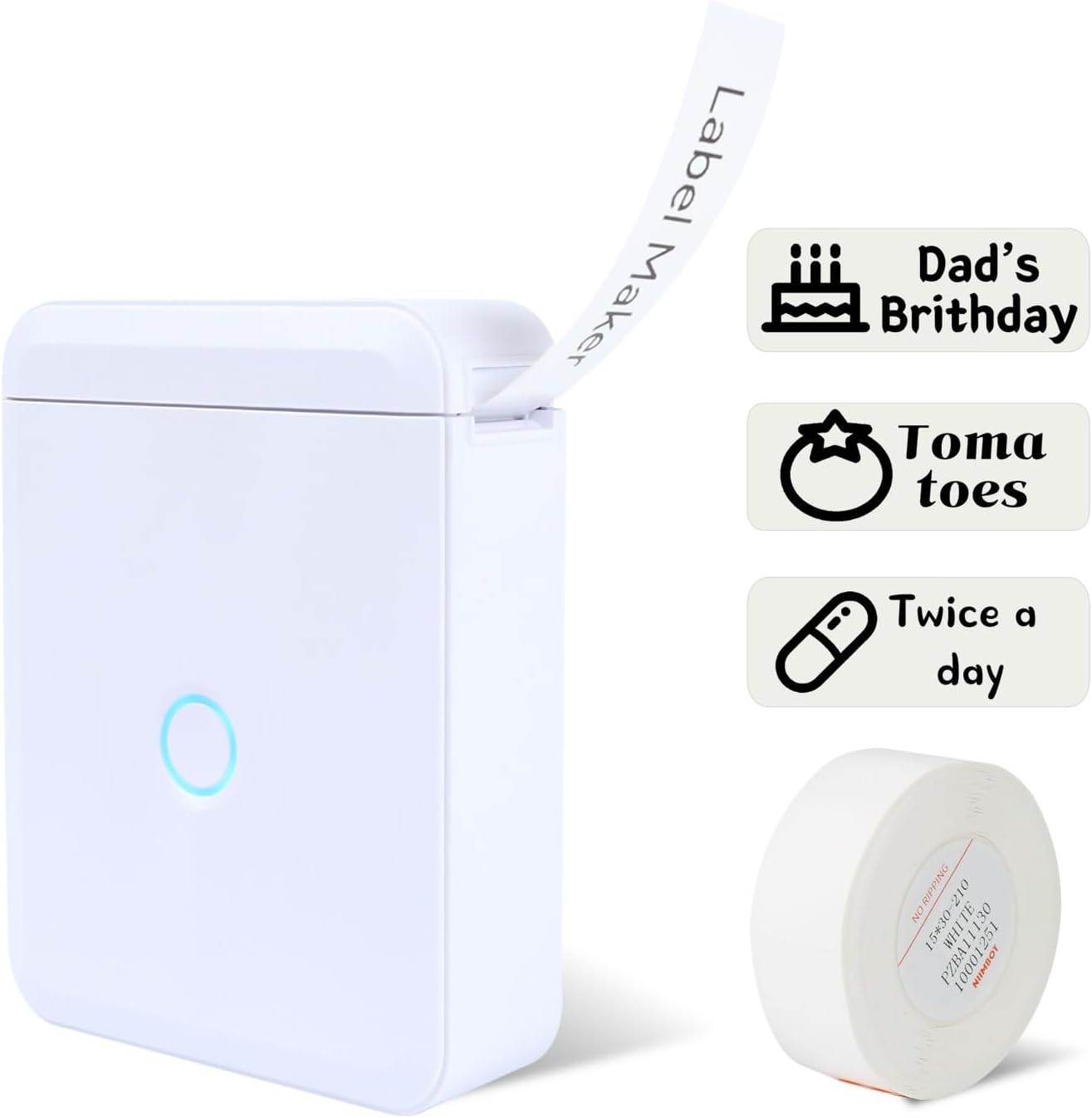 Portable Bluetooth Label Maker with Fonts – GearMustHave