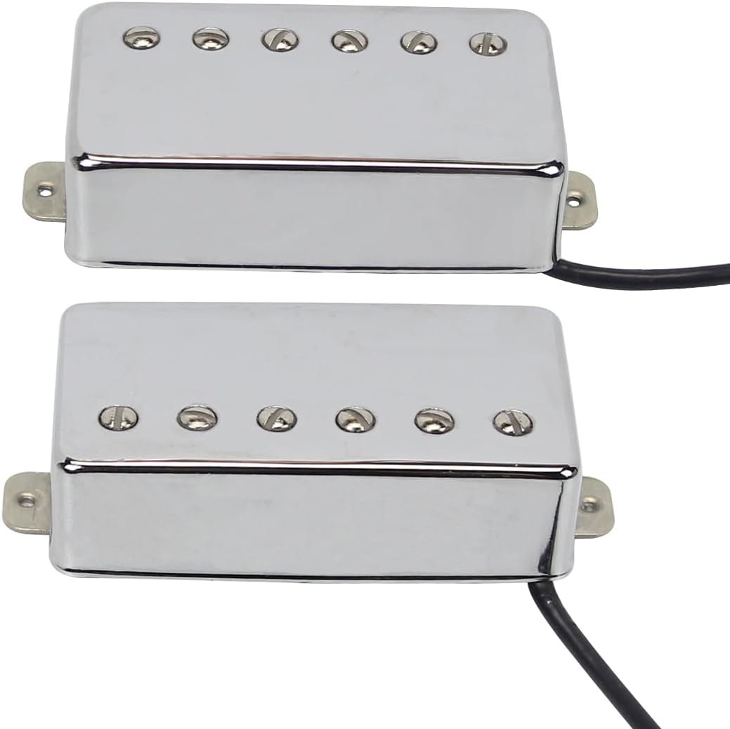 FLEOR Alnico 5 Guitar Humbucker Pickup Set for LP Guitars – GearMustHave