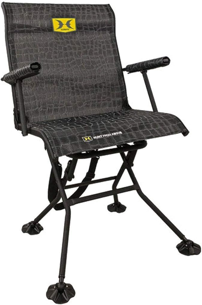 Hawk Stealth Spin Chair - Ultimate Silent Comfort for Outdoor Adventur ...