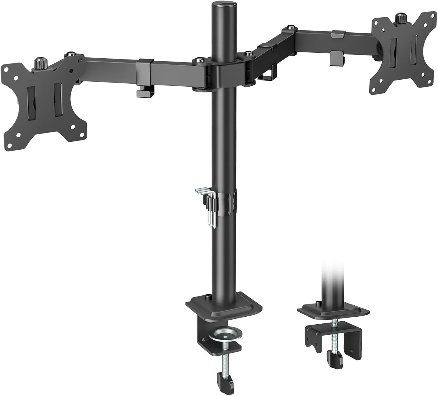 UPGRAVITY Dual Monitor Mount: Fully Adjustable & Holds 17.6lbs ...