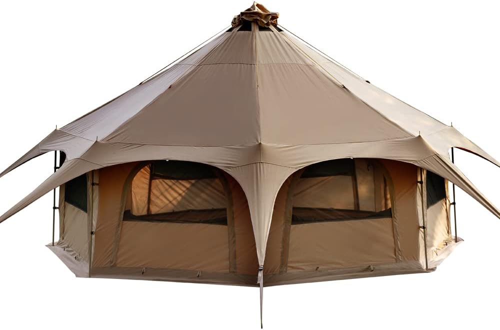 MC Canvas Bell Tent 16.4ft - Glamp in Style! – GearMustHave
