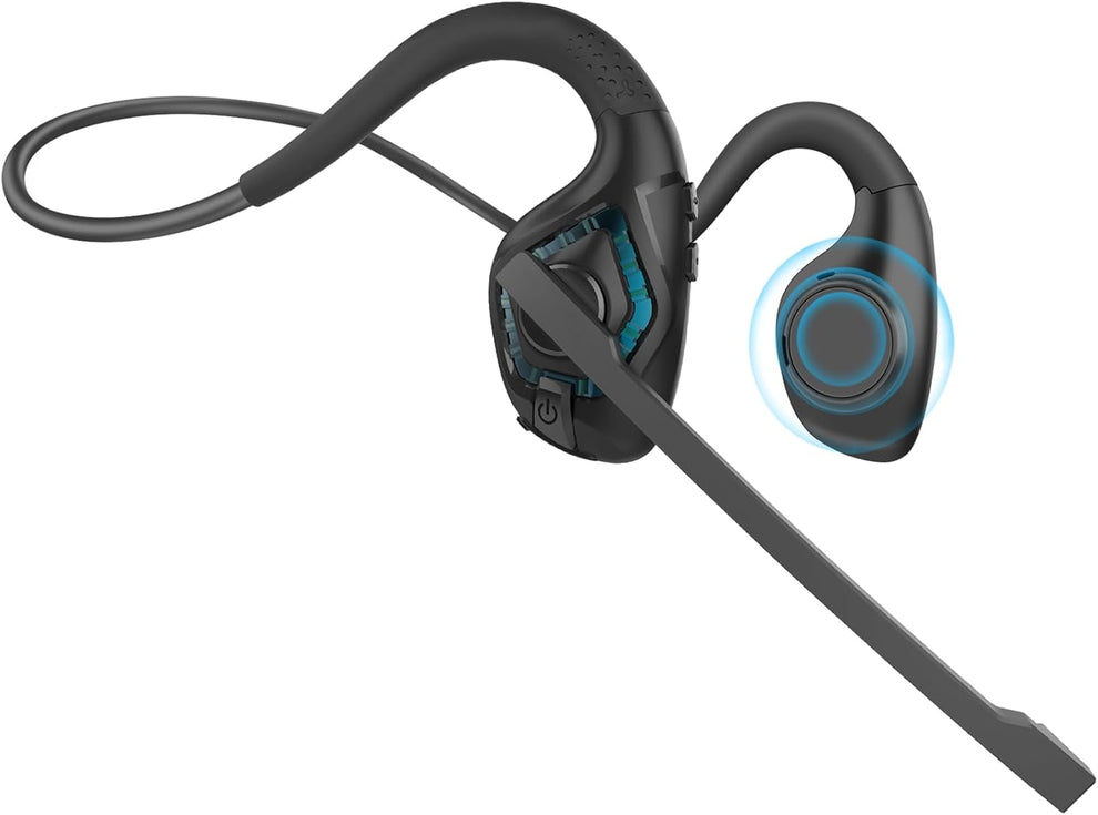 Wireless Boom Mic Headphones - Clear Calls Anywhere! – GearMustHave
