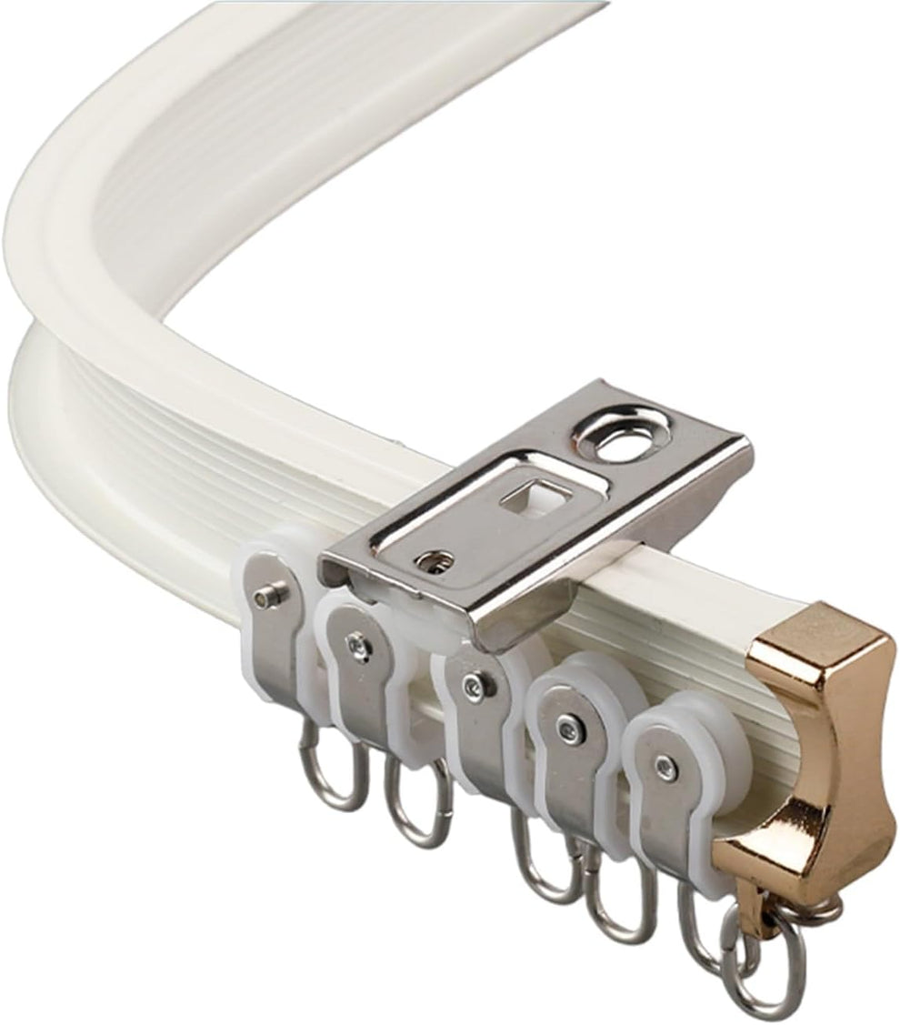 Flexible Black Curtain Rail - Versatile RV & Room Divider Solution ...