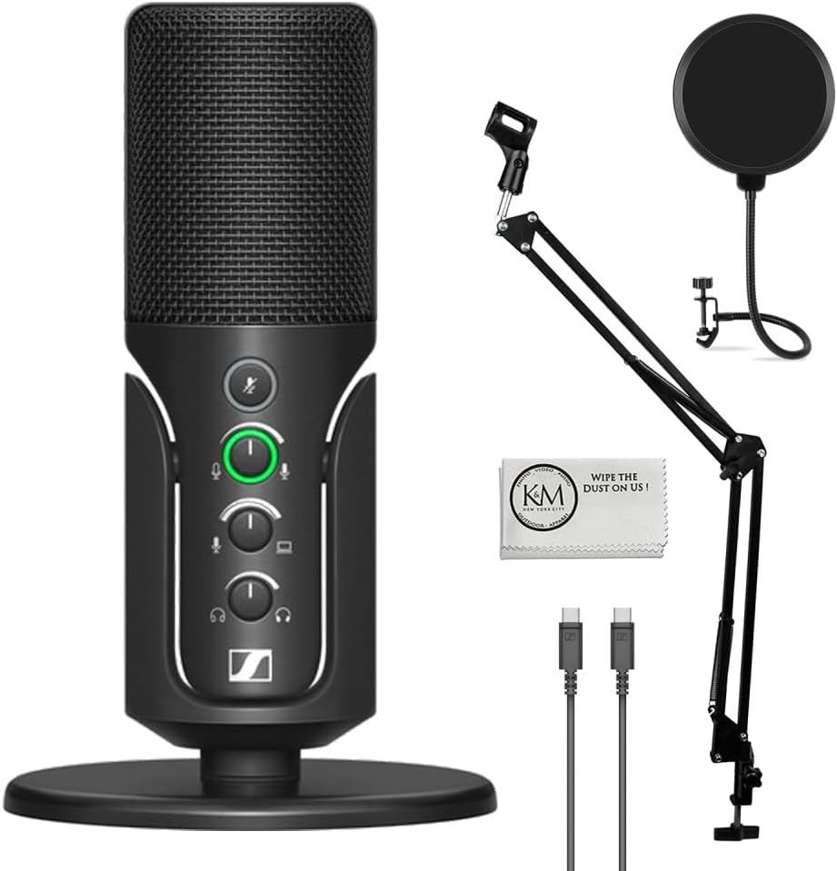 Sennheiser USB Condenser Mic Bundle: Clear Sound Setup – GearMustHave