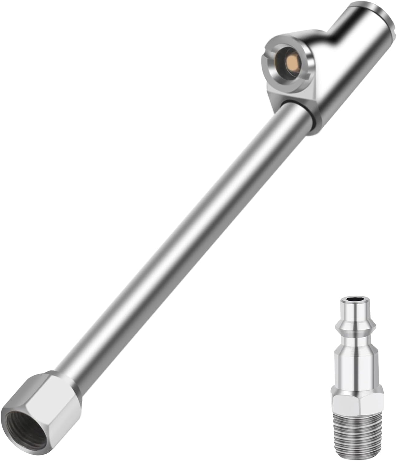 2-Way Closed Tire Chuck: Dual-Head Air Fill Kit – GearMustHave