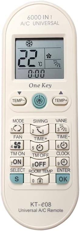 Universal AC Remote Control - 6000 in 1 Simplified ! – GearMustHave