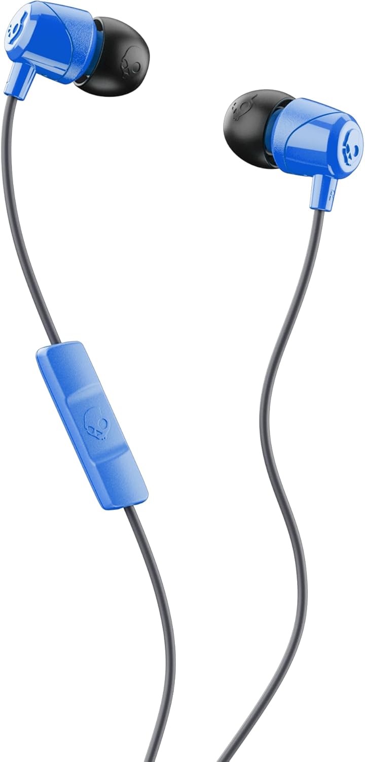Skullcandy Cobalt Blue Earbuds - Noise Isolating & Bluetooth Compatibl ...
