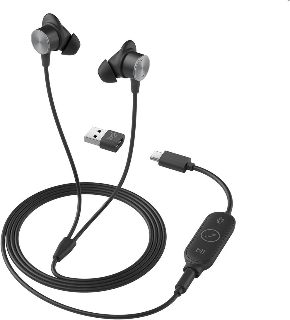 Logitech Zone Wired Earbuds - Superior Sound Quality – GearMustHave