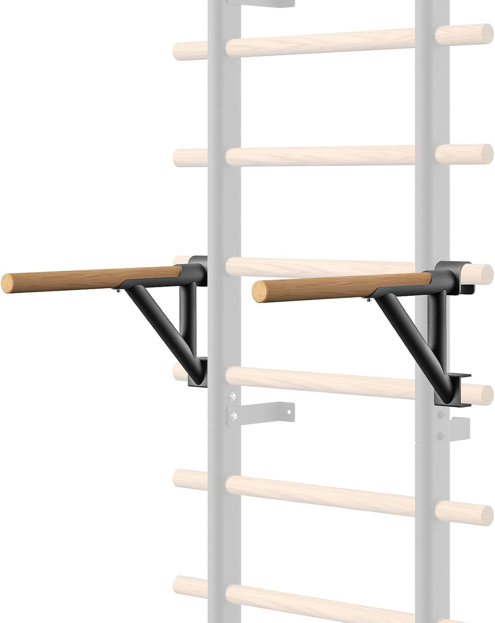 DHT Wood Stall Bar: Swedish Ladder Suspension Trainer for All ...