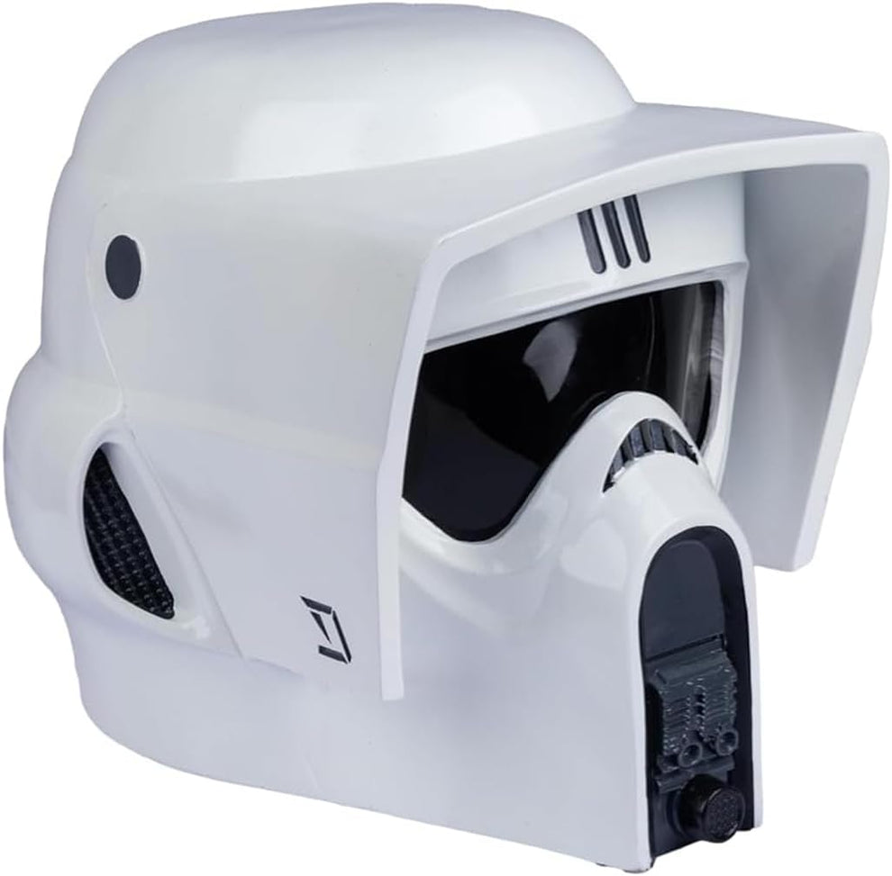 Adult White Resin Helmet for Epic Cosplay – GearMustHave