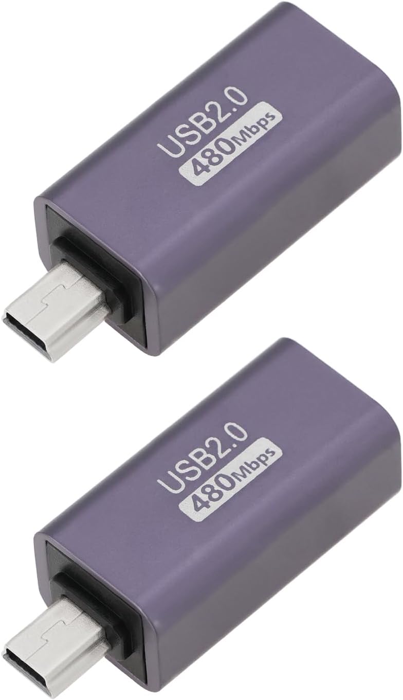Fast MIDI Connection: Mini USB to USB Adapter - 480Mbps – GearMustHave
