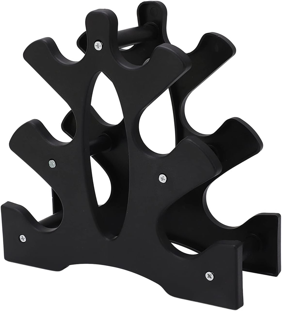 Compact 3-Tier Dumbbell Stand - Organize Your Weights! – GearMustHave