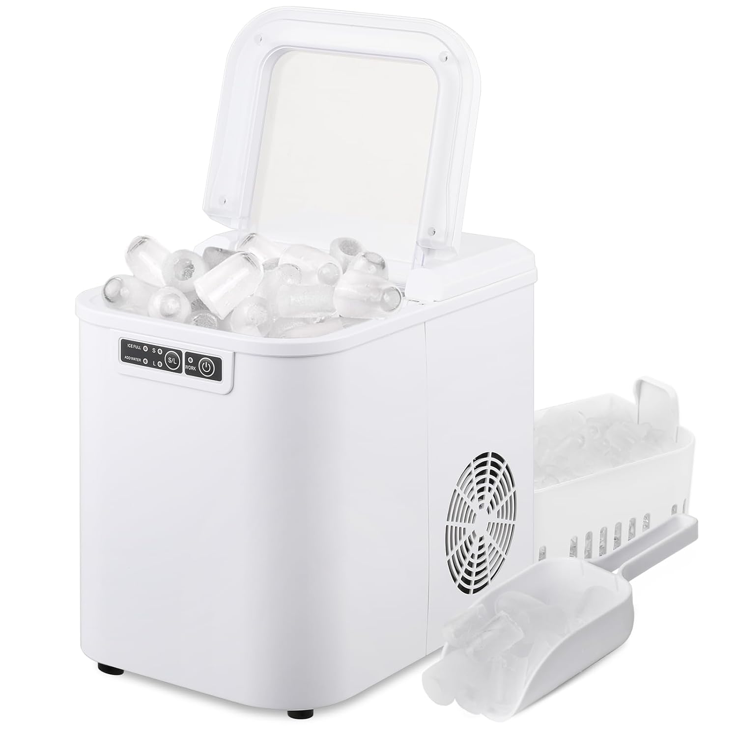 Athena Ice Maker: Fast, Self-Cleaning, Portable – GearMustHave