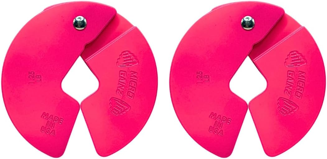 Gain Muscle Gradually with Micro Gainz 1.25lb Plates – GearMustHave