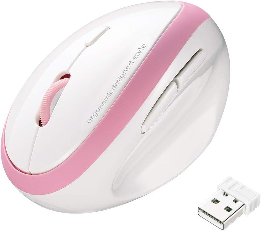 Sanwa Ergonomic Wireless Mouse - Pain-Free Precision – GearMustHave