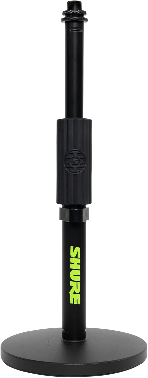 Shure by Gator Desktop Mic Stand - Easy Height Adjustment! – GearMustHave
