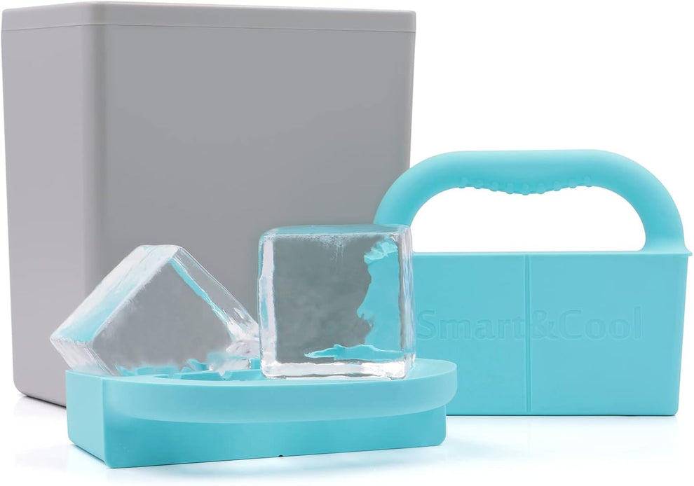 Crystal Clear Ice Cubes, Smart&Cool Mold – GearMustHave