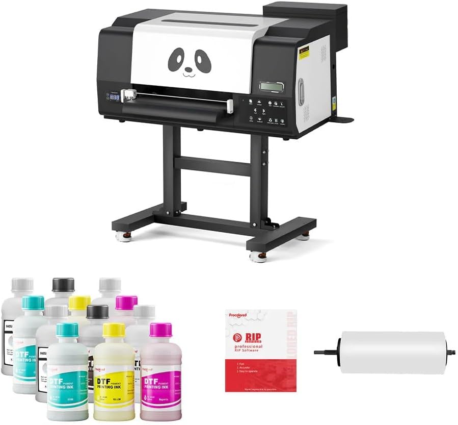 Procolored F13 Pro Panda DTF Printer - White Ink & Cleaning System ...