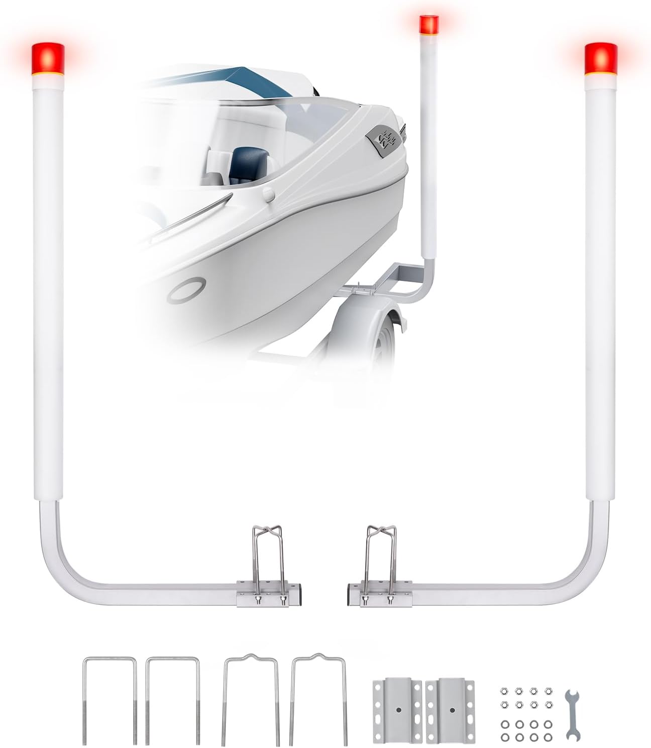 VEVOR Boat Trailer Guide Poles for Easy Loading and Safety – GearMustHave