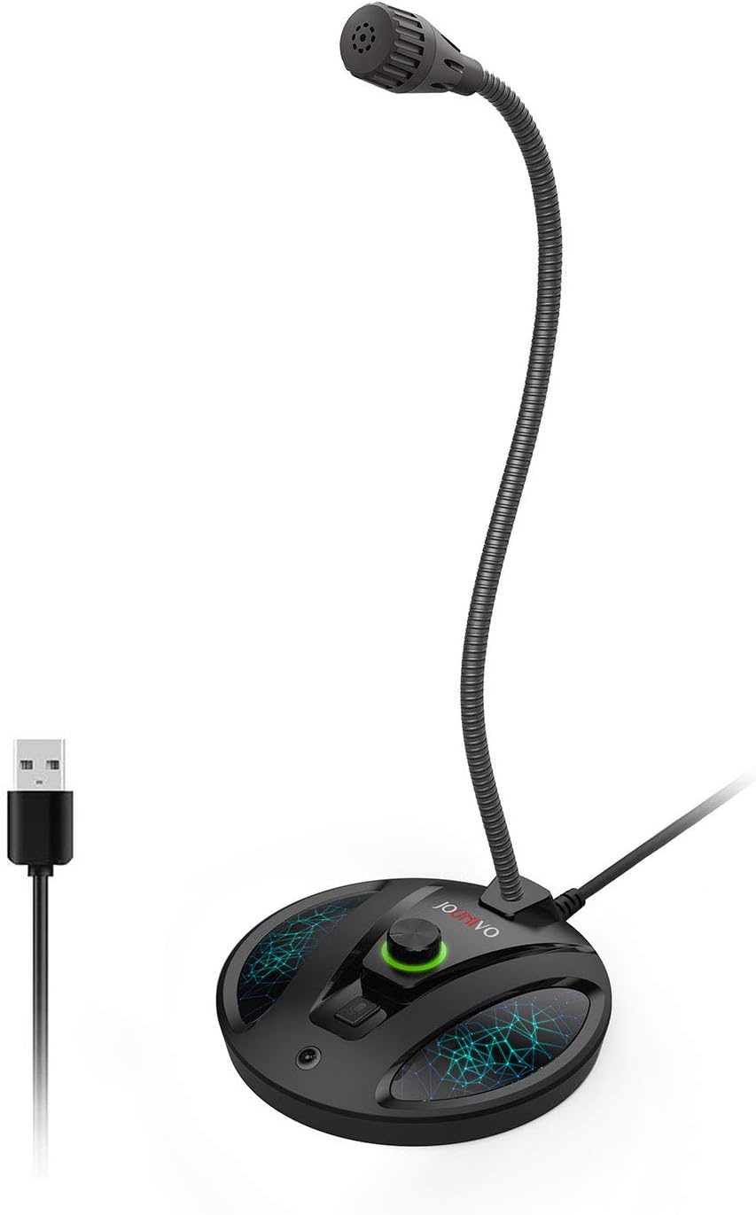 Professional USB Podcast Mic - Mute Button & LED Indicator – GearMustHave