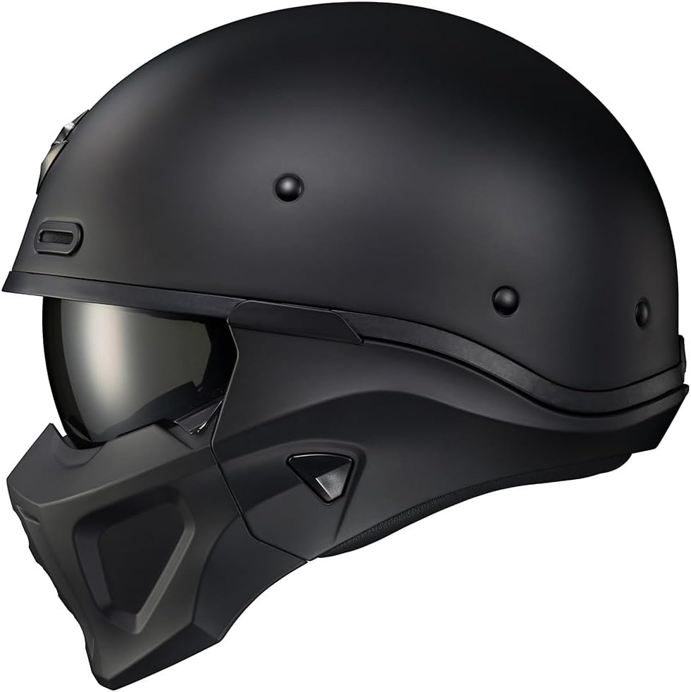 ScorpionEXO Covert X Half Shell Helmet - Comm Ready Speaker Pockets ...