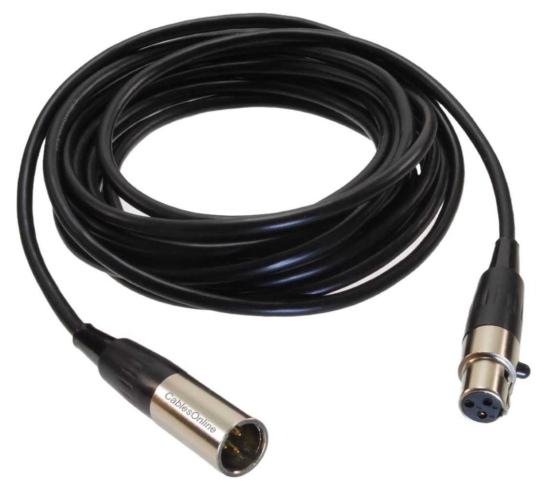 Pro Mic Cable 15ft Male to Female - CablesOnline – GearMustHave