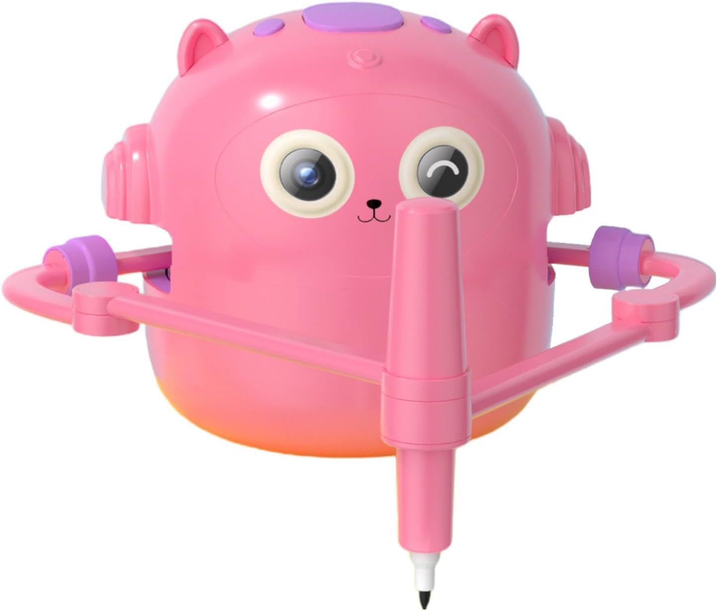 Interactive Drawing Robot Kit for Kids: 100 Cards, 2 Pens, Educational ...